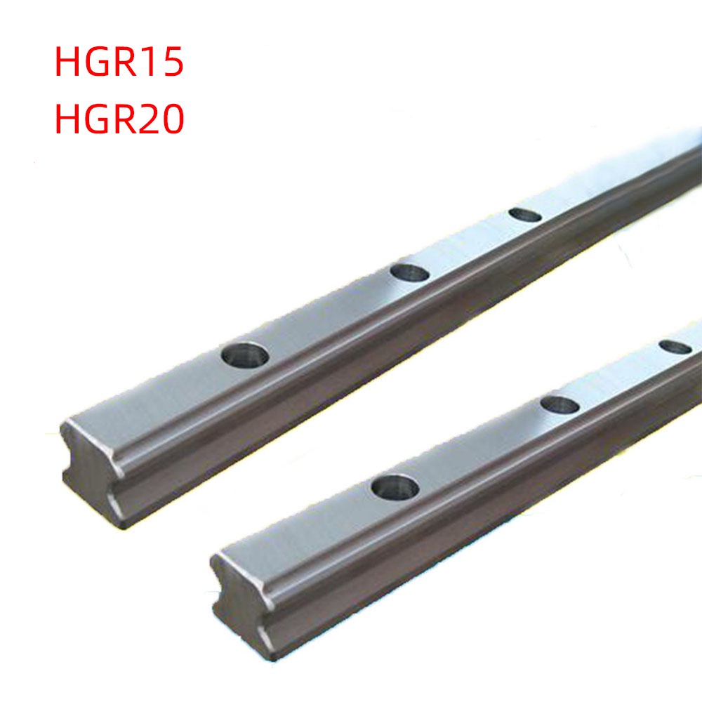 1PC HGR15 HGR20 Length 200mm-800mm Square Linear Guides without Slider ...