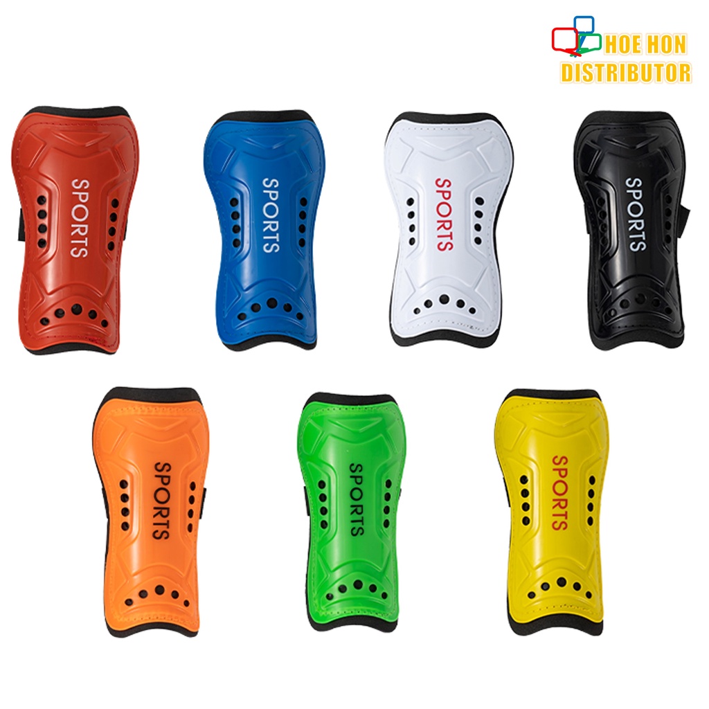 [Large] Shin Guard with Strap 19 x 10cm Shin Cover Pad Sport Support ...