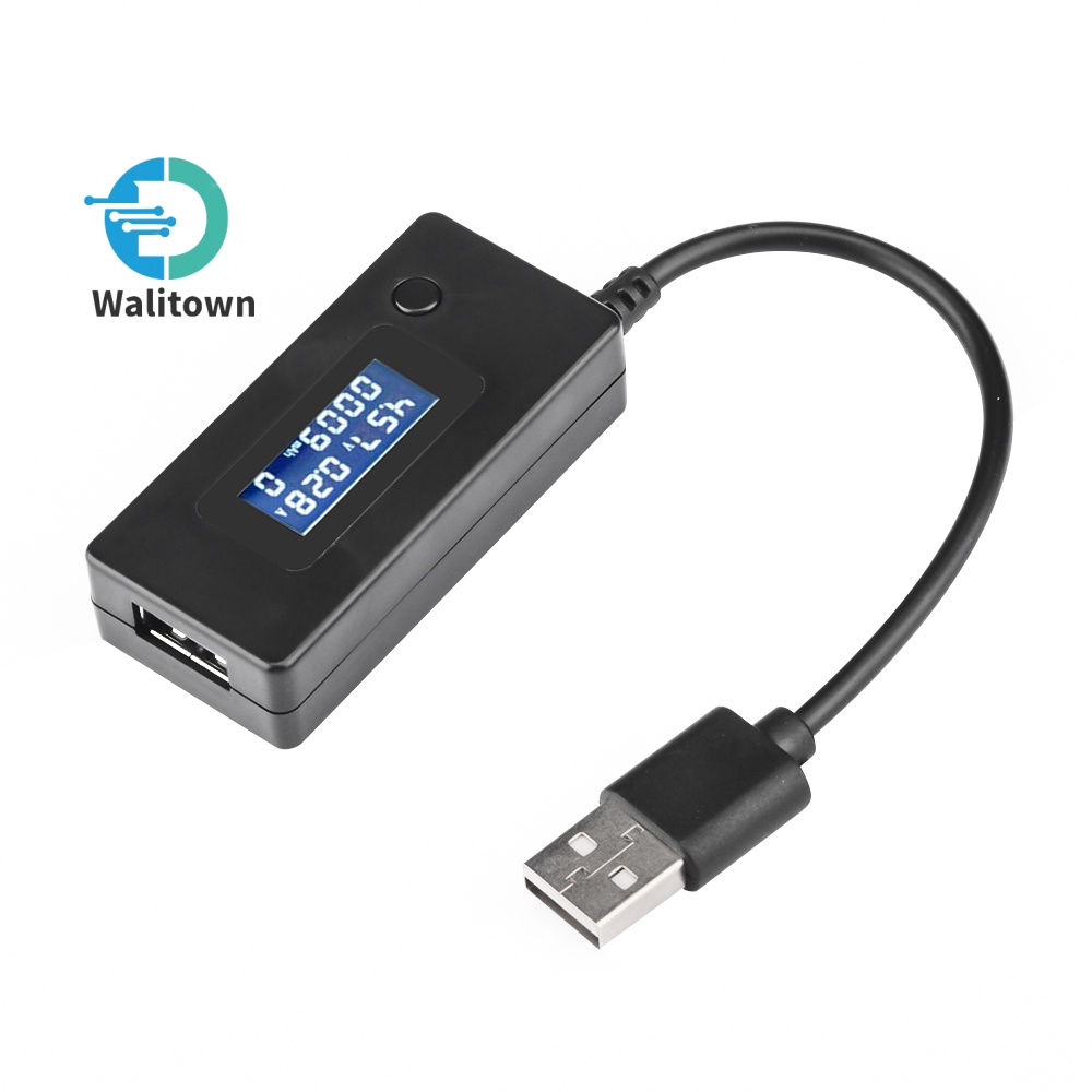 KCX-017 LCD USB Voltage and Ammeter Charge Tester with USB Extension ...