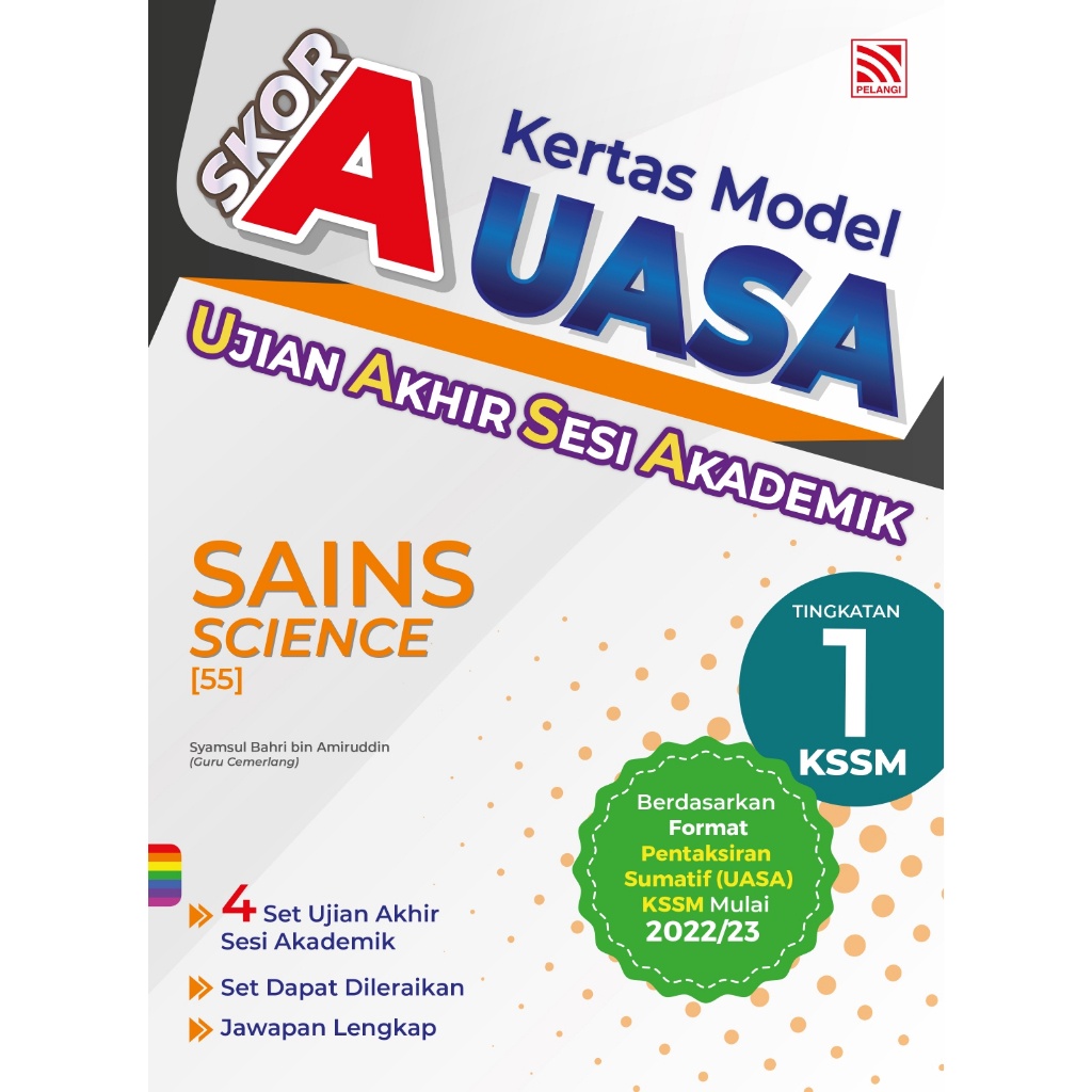 Pelangi 2023 - Buku Latihan Skor A UASA KSSM 2023 Tingkatan 1 | Shopee Malaysia