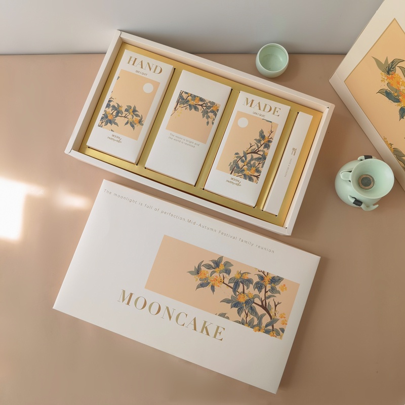2025【4/6/8粒装 80-180g】Mooncake box/mooncake bag/Luxury box/mid autumn ...