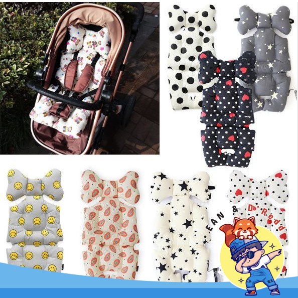 100% Cotton Stroller Comfortable Seat Cover Cushion for Baby Stroller ...