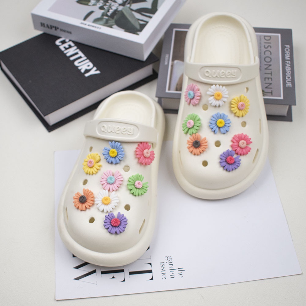 Cute Gummy Bear Jibbitz for Crocs Set Kpop Bts Jibitz Charm Pin Flower ...