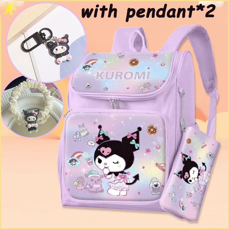 High -value Melody Cute Kuromi Schoolbag Girl Primary School Student ...