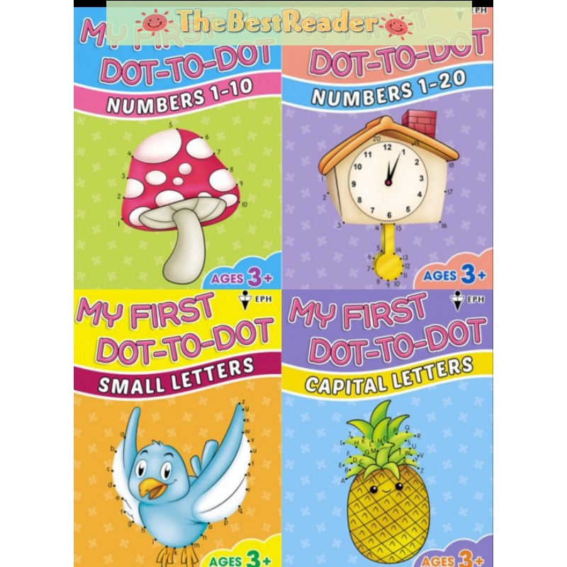 EPH MY FIRST DOT TO DOT early learning training book 幼儿 练习 连线 点点画画 | Shopee Malaysia