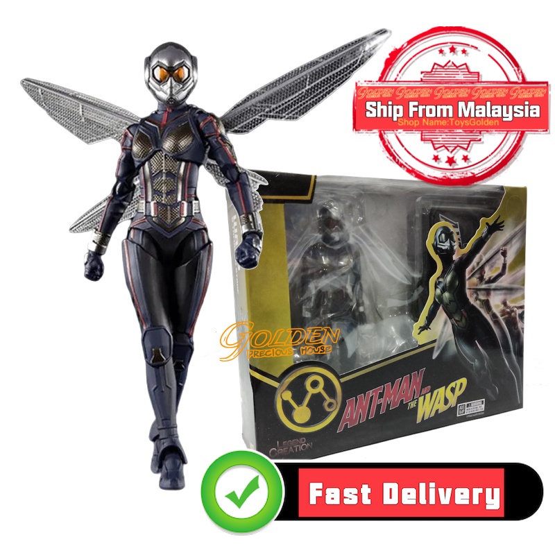 Marvel Legends Antman Wasp Movable Figure 15cm Pvc Collection Doll Toys ...