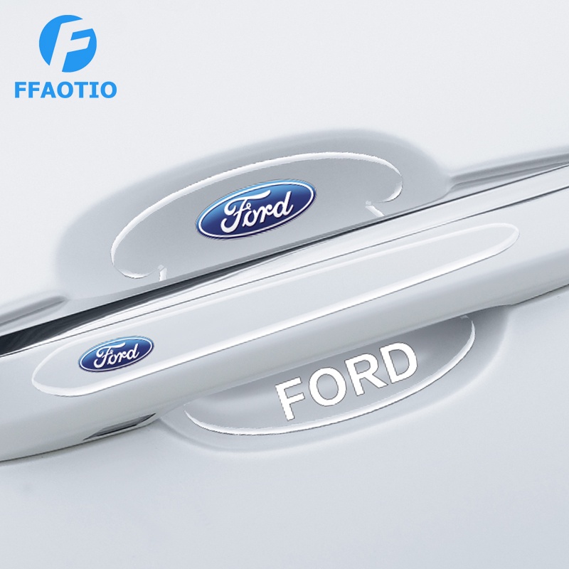 FFAOTIO Transparent Car Door Handle Protector Anti Collision Strip Car ...