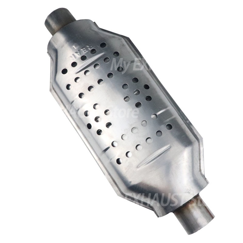 2" /2.25"/2.5"/3" 400 Cells High Flow Ceramic-Core Catalytic Converter ...