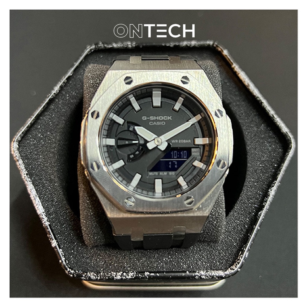 Casio G-Shock "CasiOak Custom" Analog Digital GA-2100-1A @ TMJ (Full ...