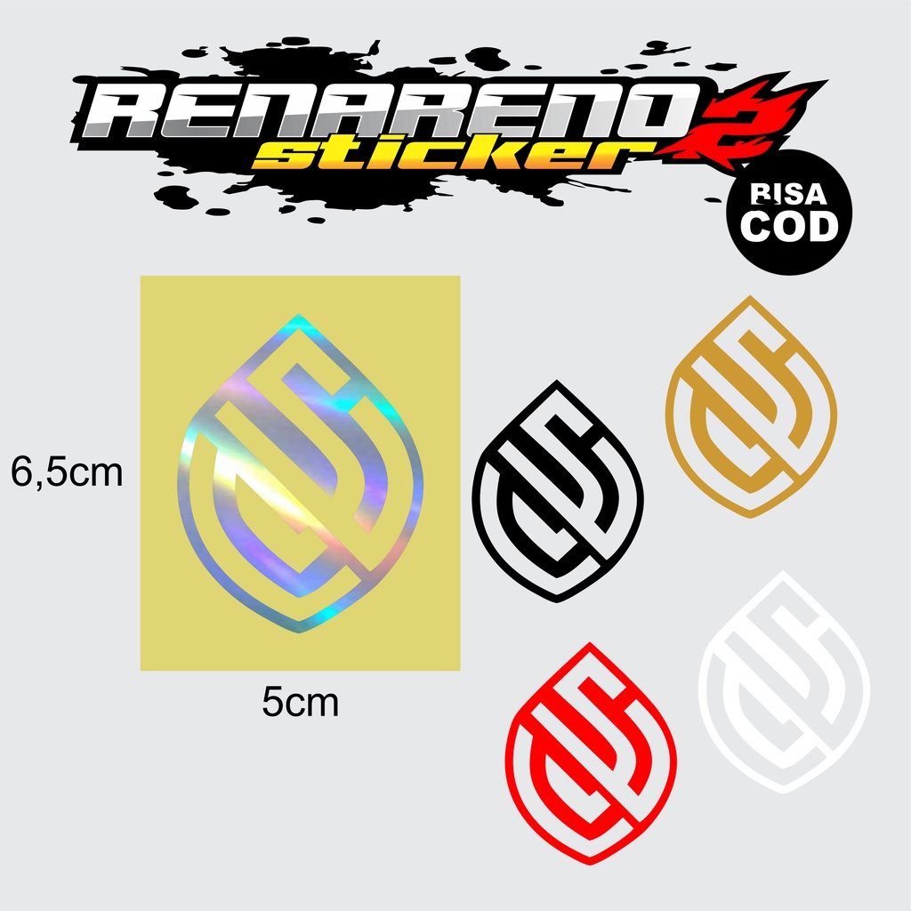 JDM ICON TEAMSLV LOGO STICKER | Shopee Malaysia