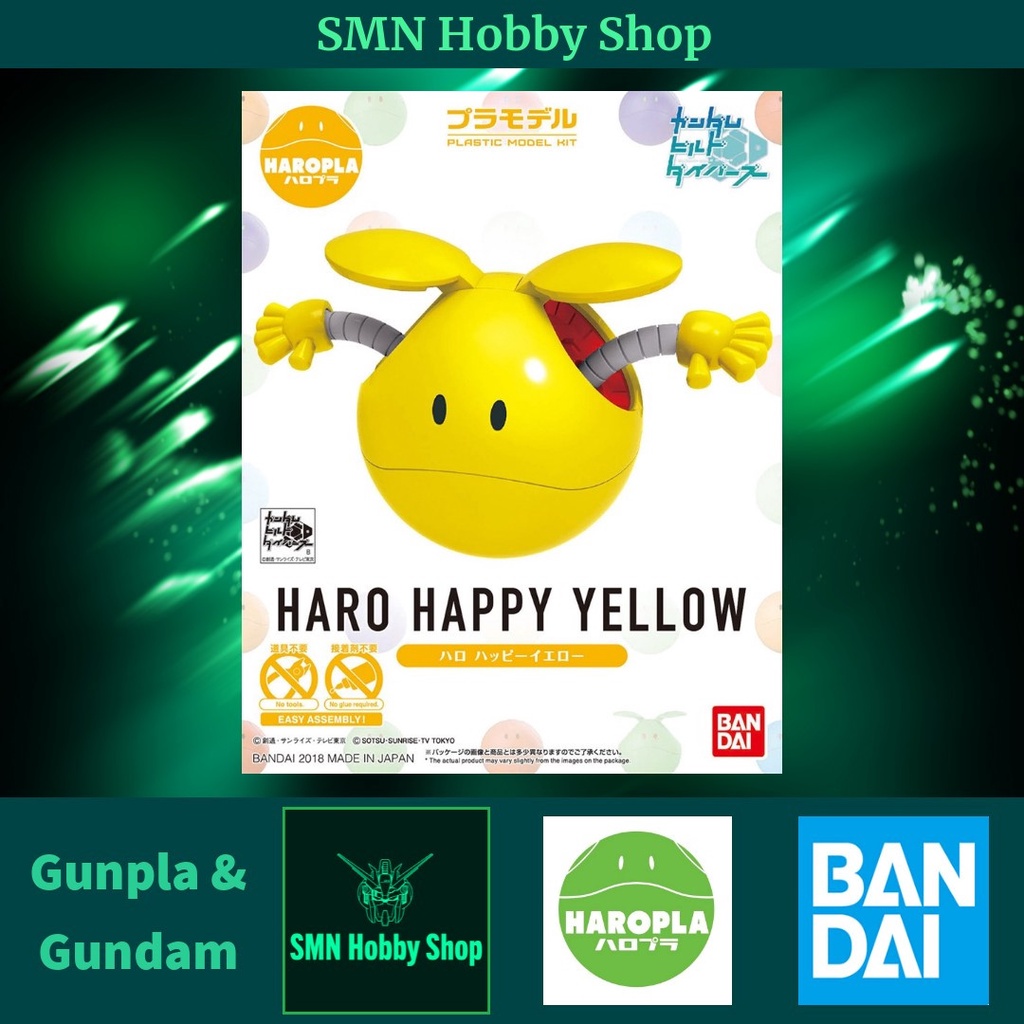 HG 1/144 Haro Happy Yellow 006 Gunpla Gundam [HGBD] (Bandai) | Shopee ...