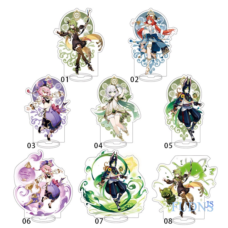 FDX Anime Genshin Impact Vision Wanderer Faruzan Nahida Tighnari Cyno ...