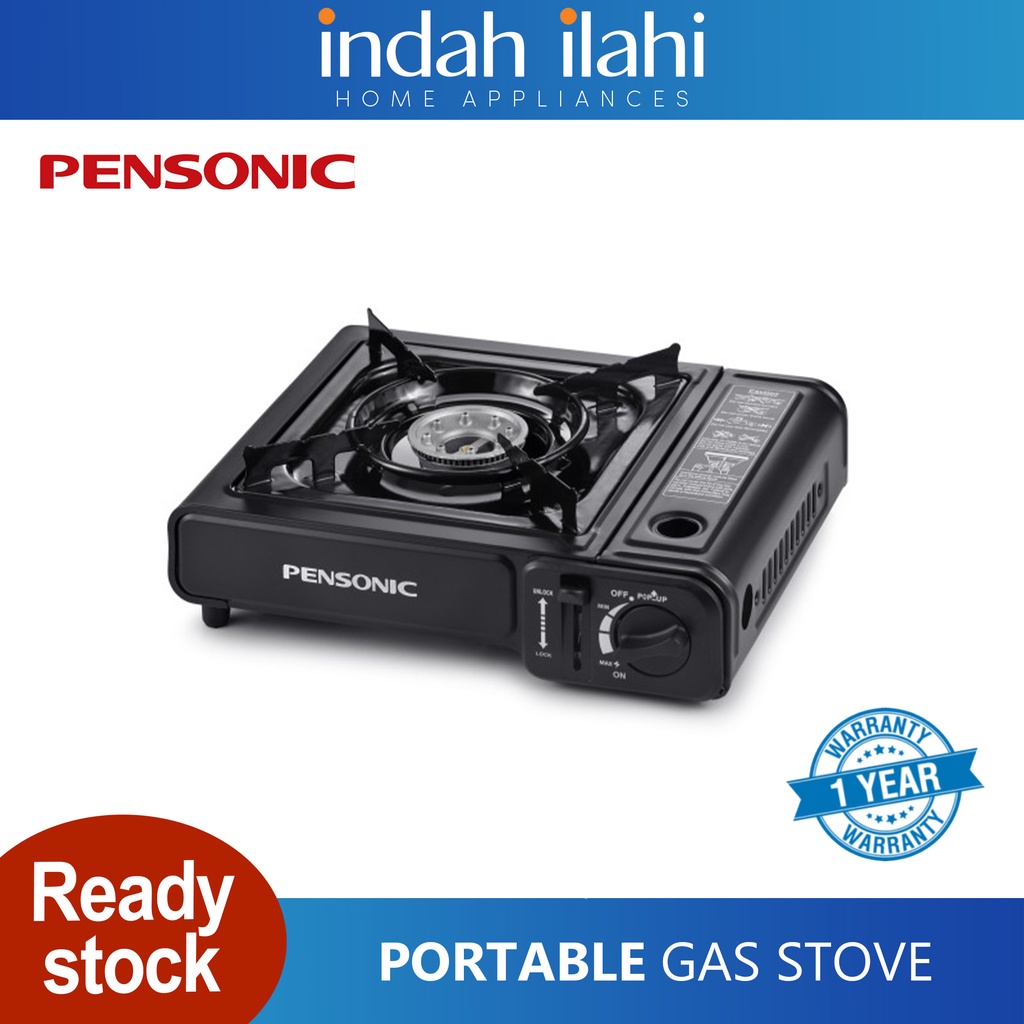 PENSONIC Dapur Gas Mudah Alih - Portable Gas Cooker PPG-2004N | Shopee ...
