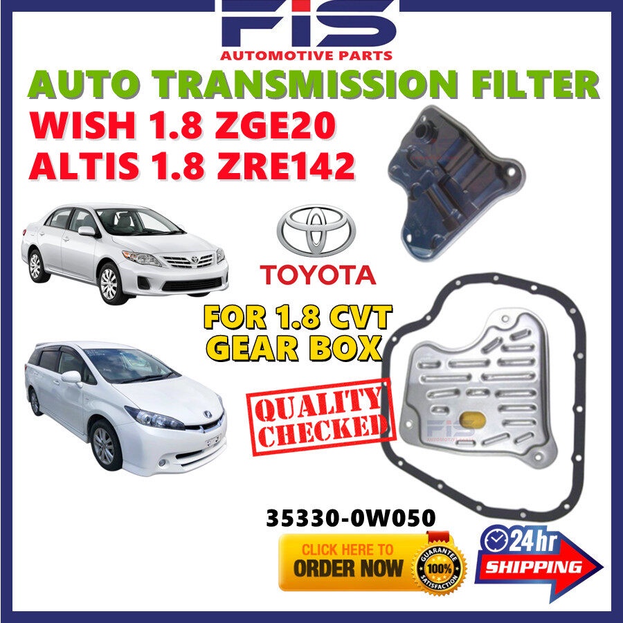 FIS Auto Gearbox Filter Toyota Wish ZGE20 Altis ZRE142 Automatic Transmission Filters Penapis ...