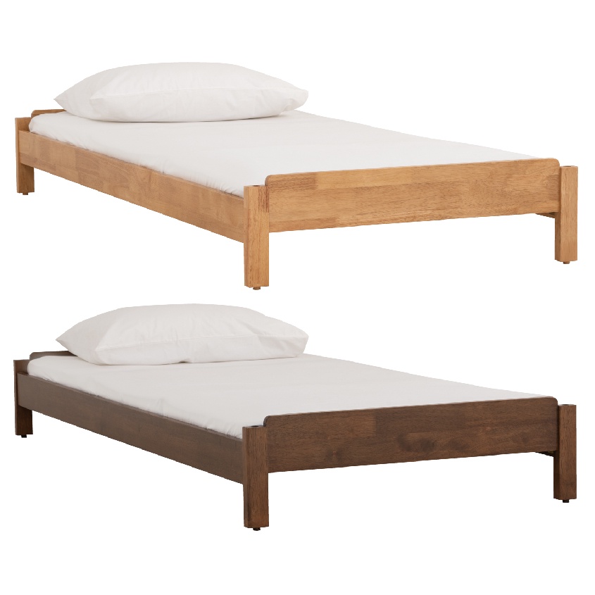 HARLY Solid Wood Single Bed Frame Single Bedframe Single Divan Single ...