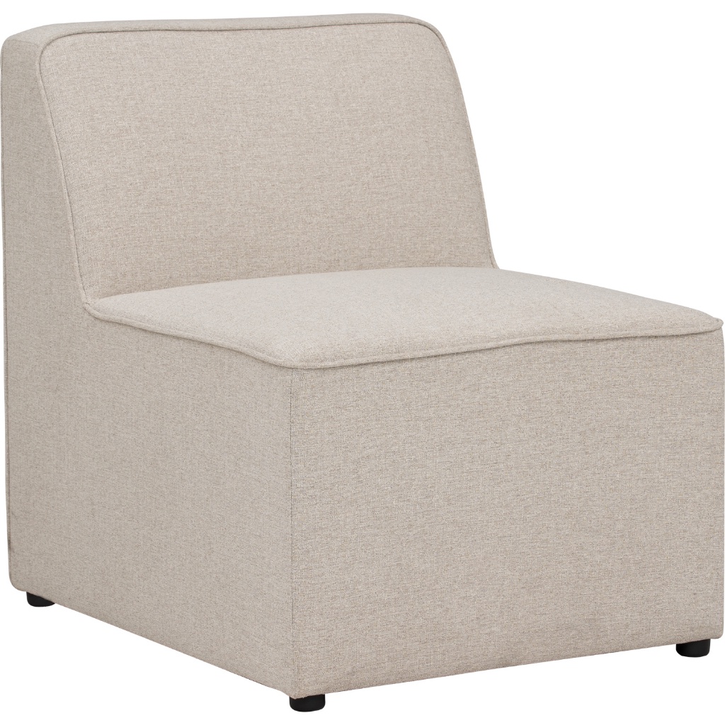 MAXTON Fabric Sofa 1 Seater Sofa Fabric Modular Sofa Kain Sofa Single ...