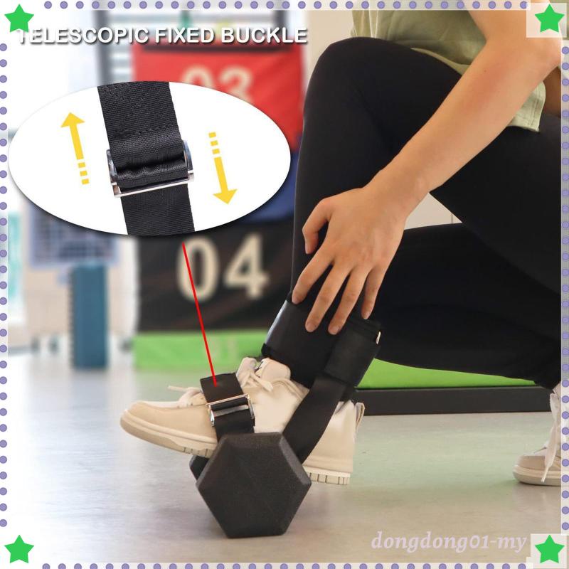 [Dong] Ankle Strap, Dumbbell Foot Strap Devices, Adjustable Training ...