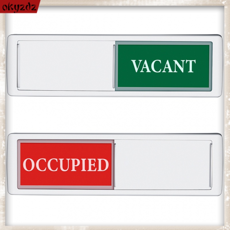1pc Conference Room Door Indicator Occupied Door Sign Vacant Occupied ...