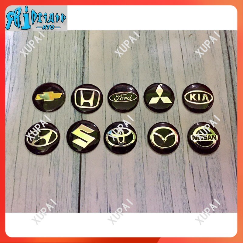 RTO VVDI XHORSE TY90 KD900 14mm Car Key Logo Sticker | Shopee Malaysia