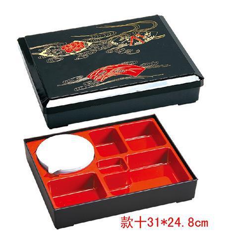 Wholesale Japanese-Style Bento Box with Lid Business Package Box Wood ...
