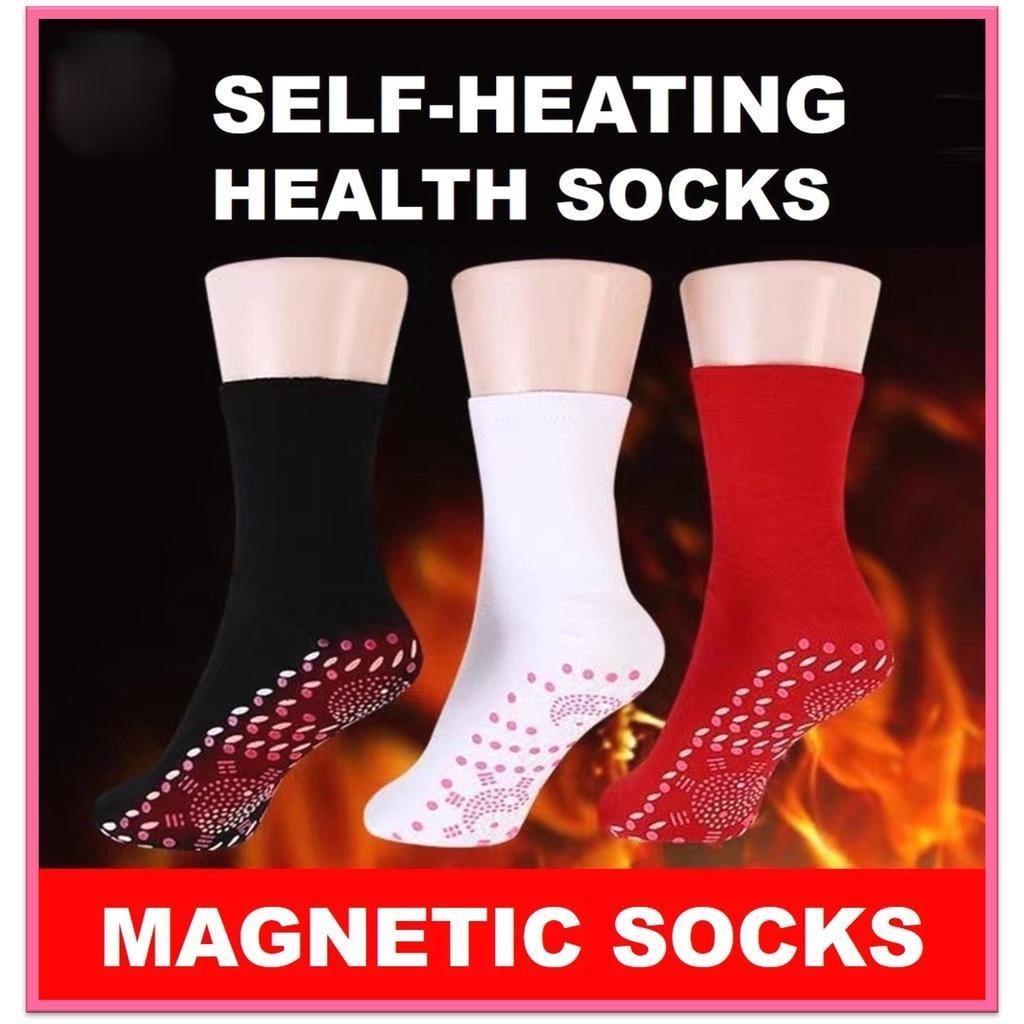MSW Self-Heating Health Care Socks Tourmaline Magnetic Therapy ...