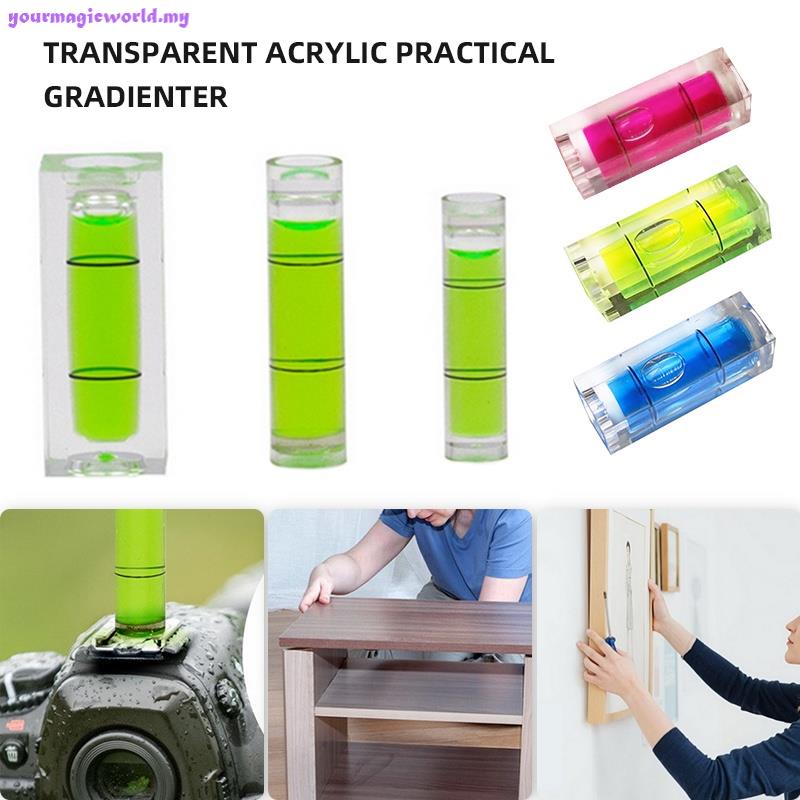 High-Precision Transparent Spirit Level Mini Bubble Balancer Layout ...