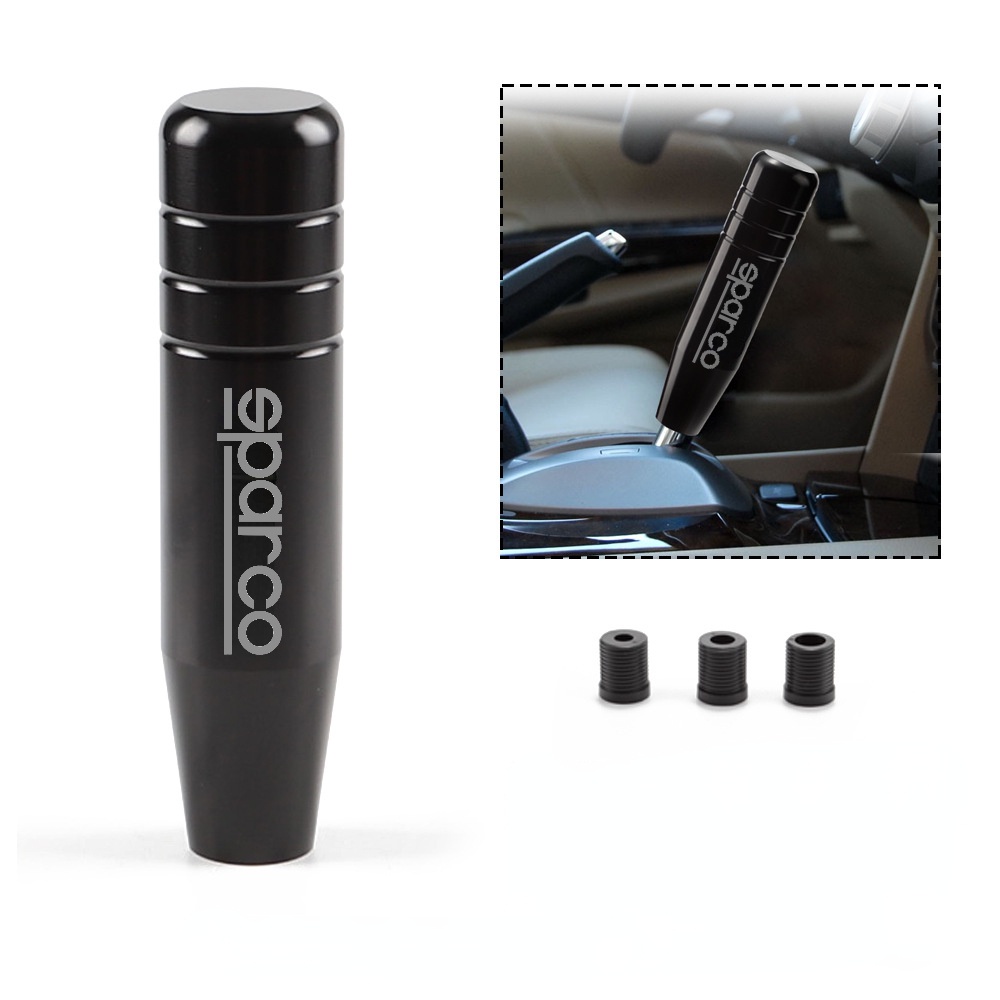 SPARCO Manual Aluminum Car Gear Knob Long Stick Shifter Shift Lever For ...