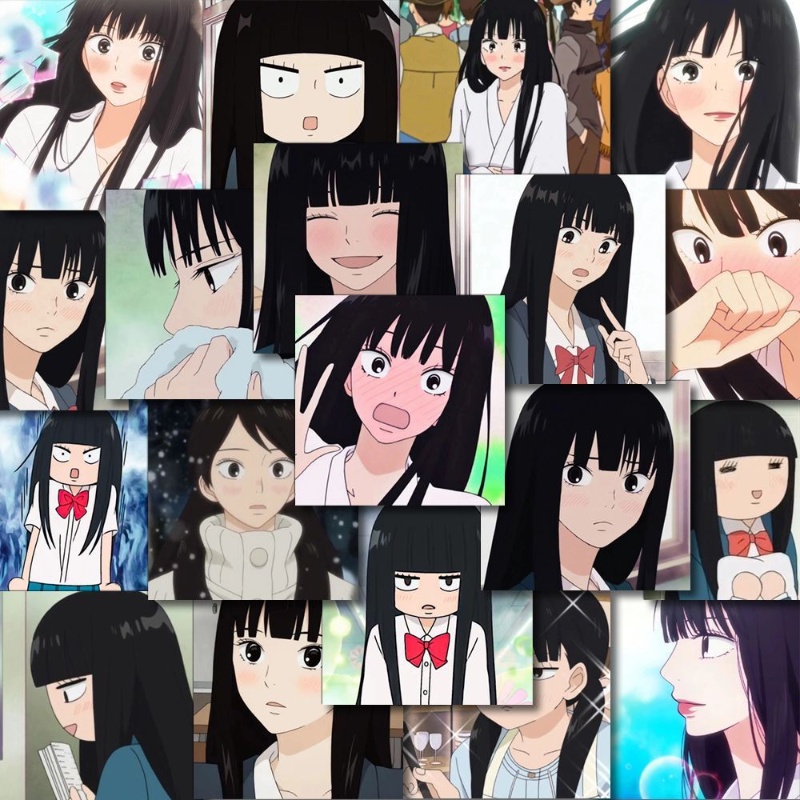 Kimi Ni Todoke Anime Sticker Kuronuma Sawako Kazehaya Shouta Stickers ...