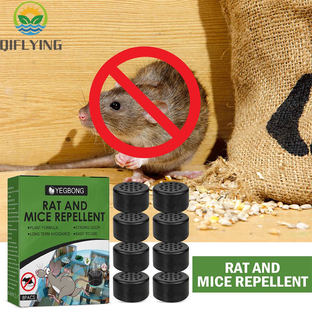 8Pcs Rat Repellent Balls Anti-Mouse Balls for Outdoor Indoor Pest ...
