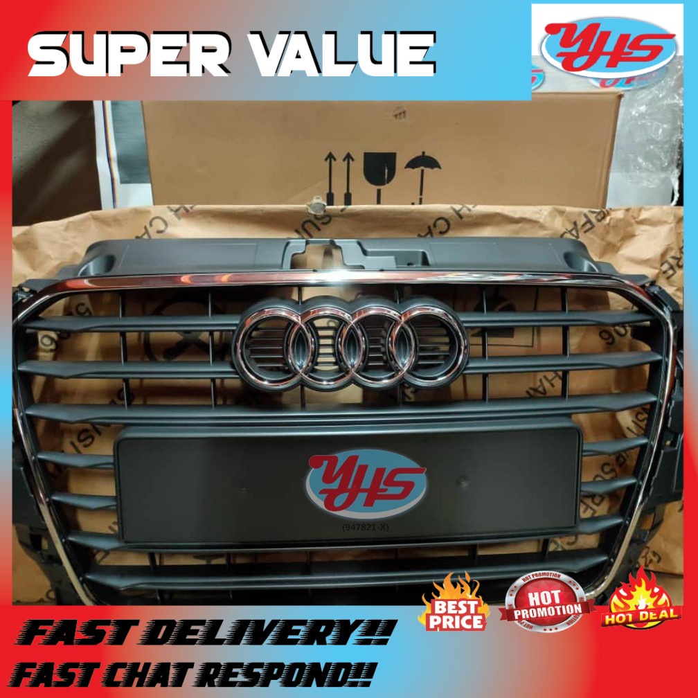 AUDI A3 - FRONT RADIATOR GRILLE (8V5853651 1QP) | Shopee Malaysia