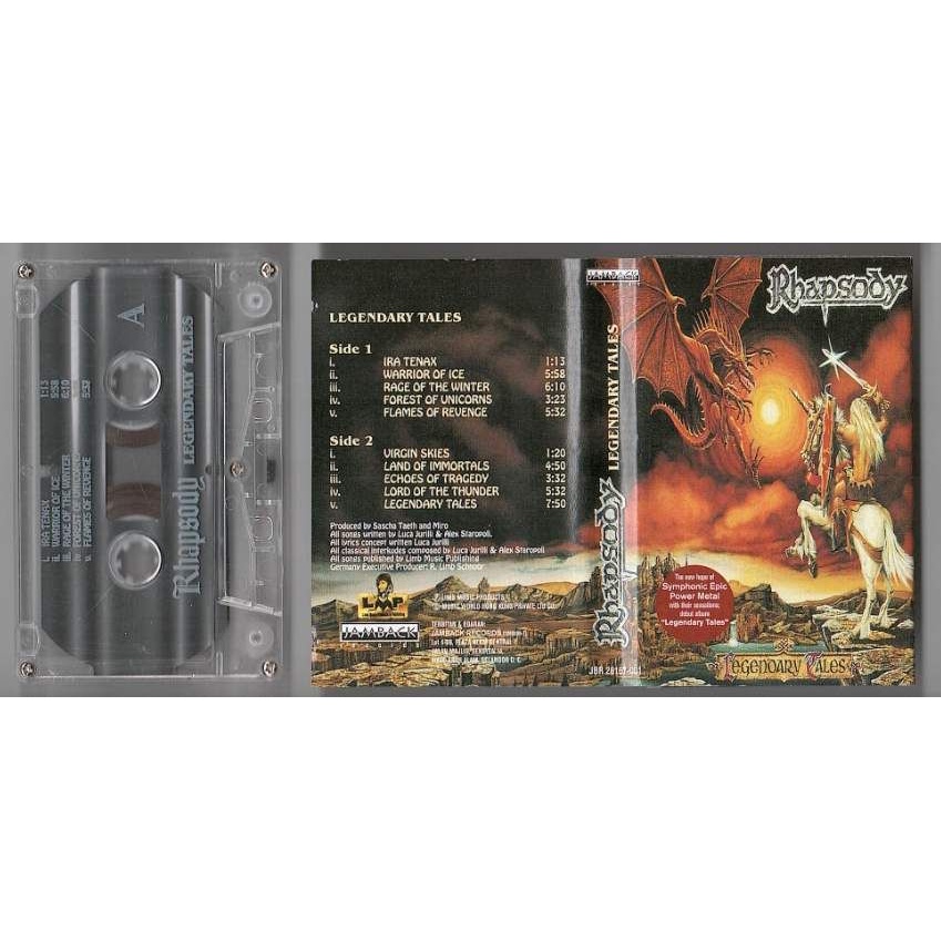 (Used) RHAPSODY Legendary Tales CASSETTE TAPE | Shopee Malaysia
