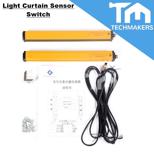 High Quality Light Curtain Sensor Switch 40mm Pitch Safety Grating ...