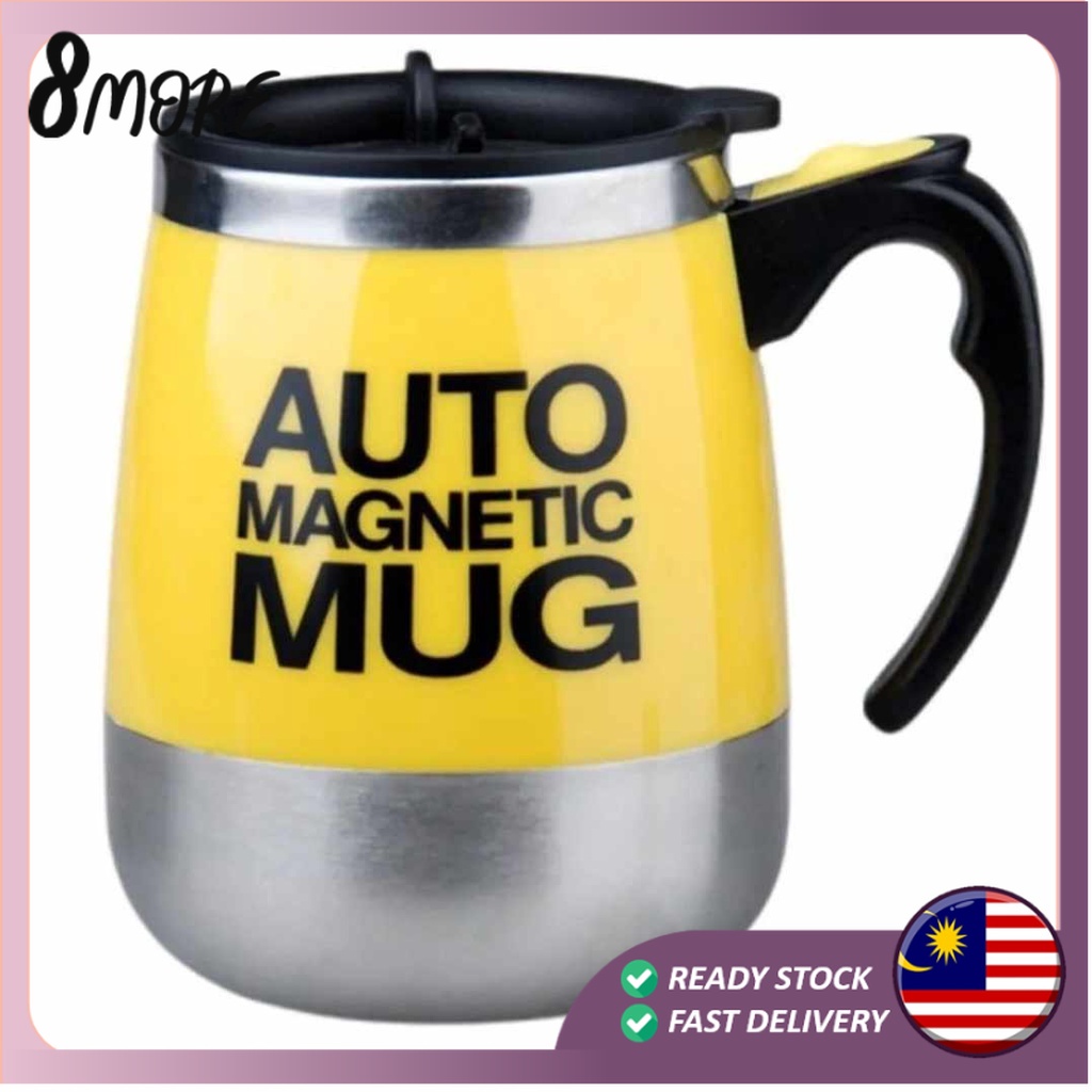 Self Stirring Magnetic Mug Rechargeable Auto Magnetic Mixing Cup Coffee ...