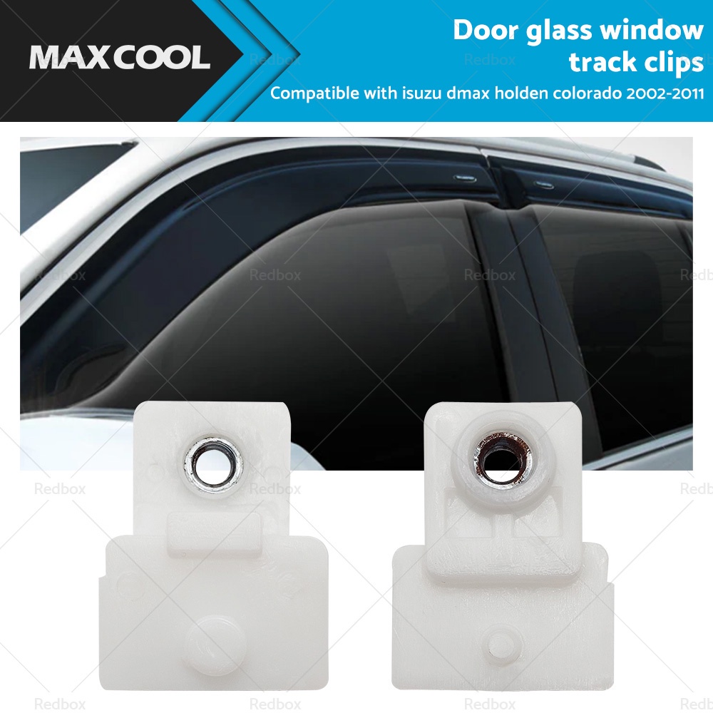 2x Door Window Glass Track Clip L+R for Isuzu D-Max Holden Colorado ...