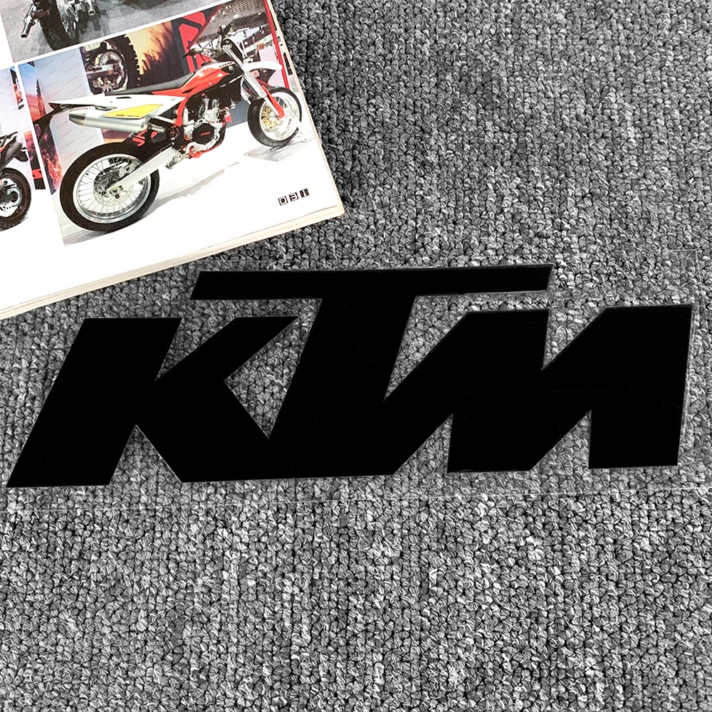 Reflective KTM Logo Sticker Motorcycle Body Helmet Tank Decals for KTM ...