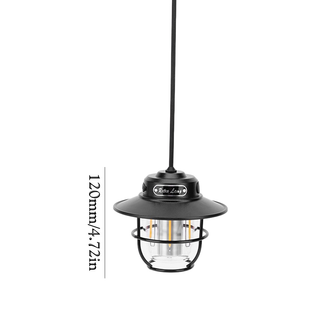 Outdoor Camping Light IPX4 Waterproof Pendant Lamp Type-C Charging ...