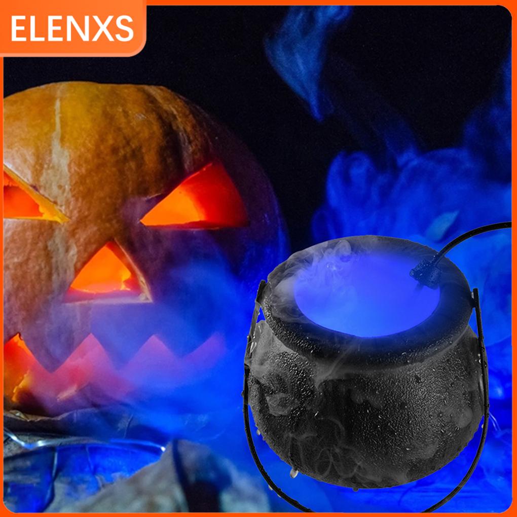 Halloween Fog Maker Mister Horror Creepy Decorative Pot Cauldrons Mist ...