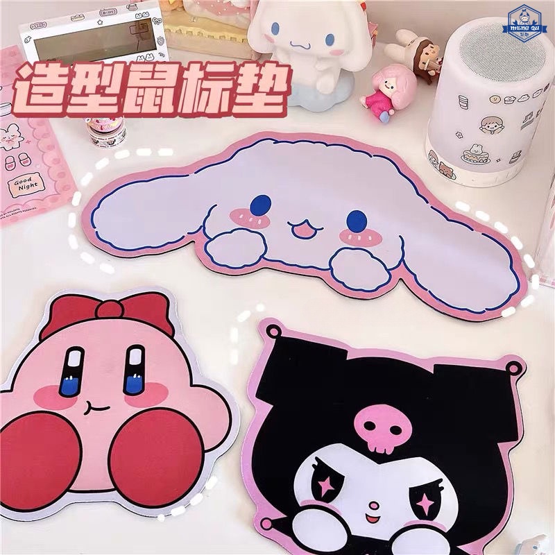 Sanrio Cartoon Mouse Pad Cinnamon Roll Kuromi Office Desk Pad High ...