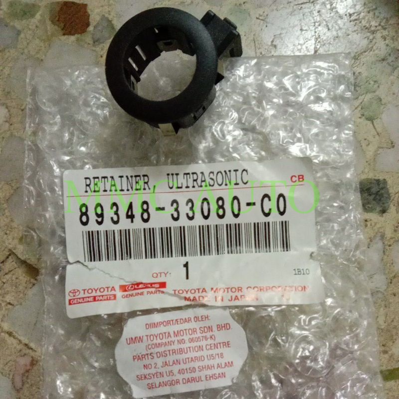 TOYOTA ALTIS ZZE141 2008-10 REAR REVERSE SENSOR COVER/ CAP/ BELAKANG ...
