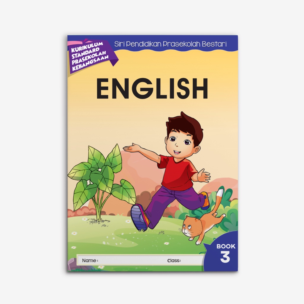 ARAS MEGA : Buku Prasekolah English Book 3 | Shopee Malaysia