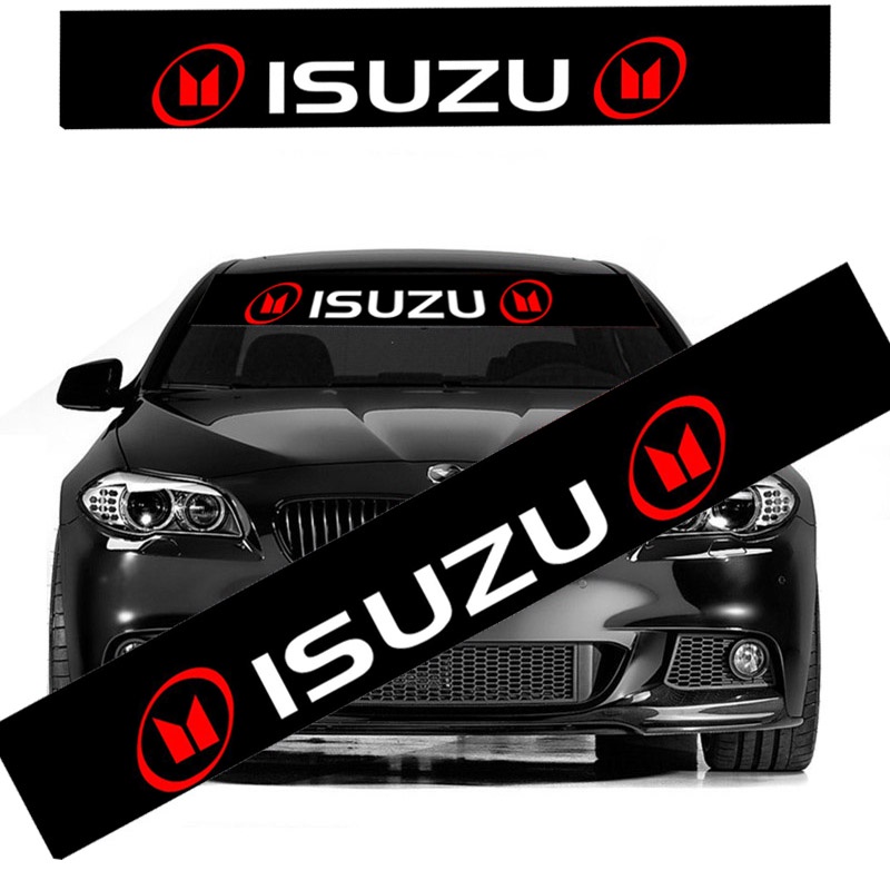 Car Windscreen Windshield Sticker BLACK Decorative Stickers For ISUZU D ...