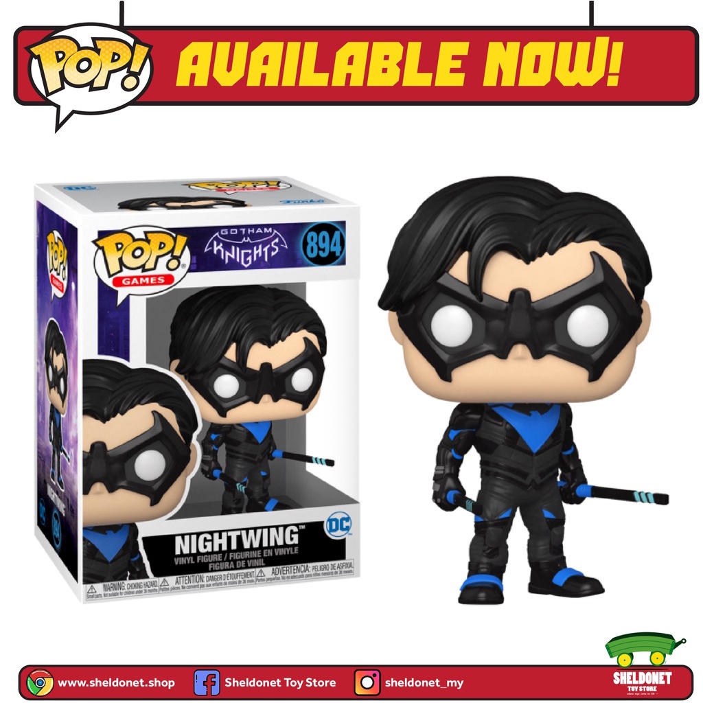Funko Pop! Games: Gotham Knights - Nightwing | Shopee Malaysia
