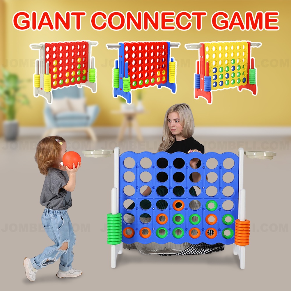 4 Shots In A Row Jumbo GIANT CONNECT GAME Children Educational Toy 3 ...