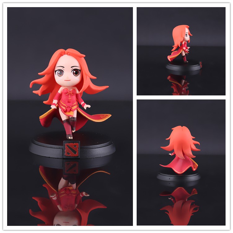 Dota2 Dota 2 Demi Hero Action Figure Miniature Lina With Boxes | Shopee ...