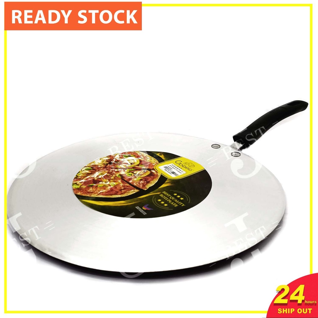 Aluminium bakelite handle Round Roti Canai Pan India Thosai 30cm/32cm ...