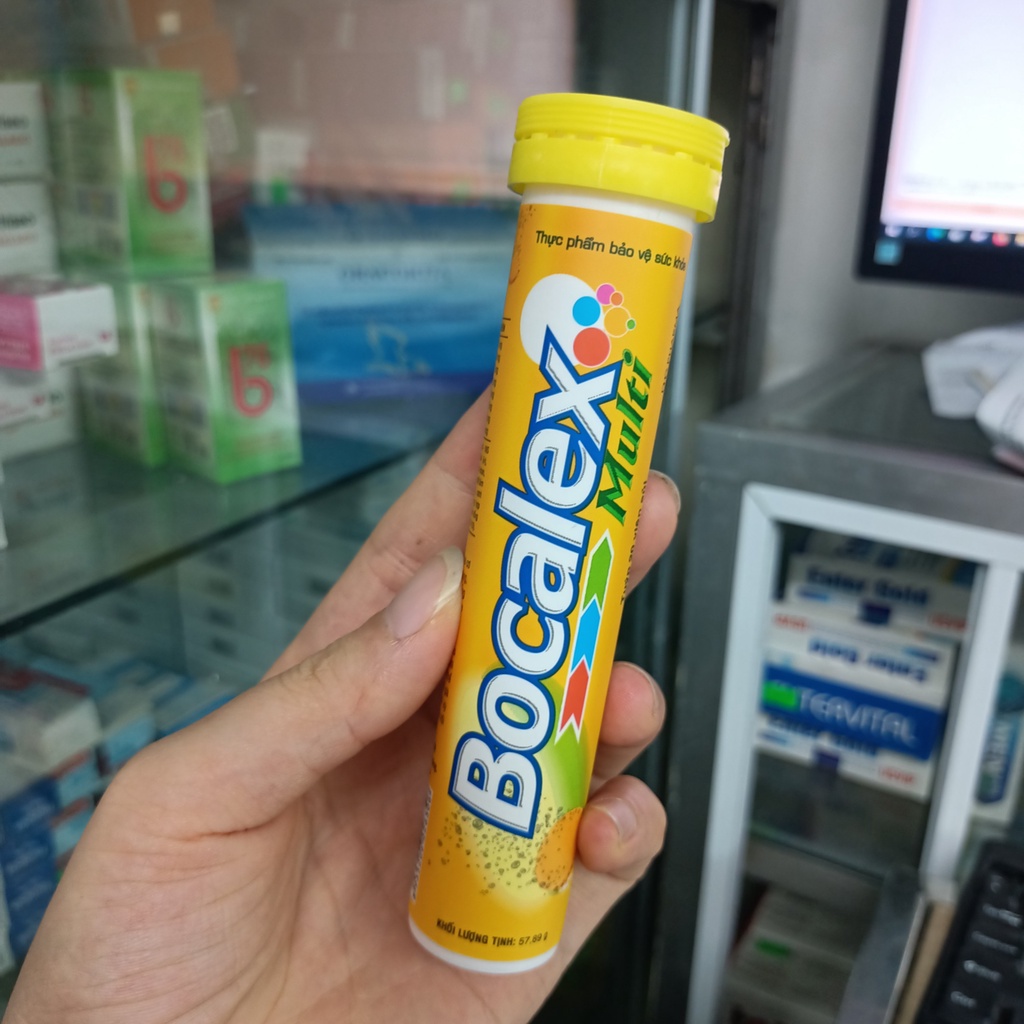 Bocalex Multi effervescent tablets to support increased resistance ...