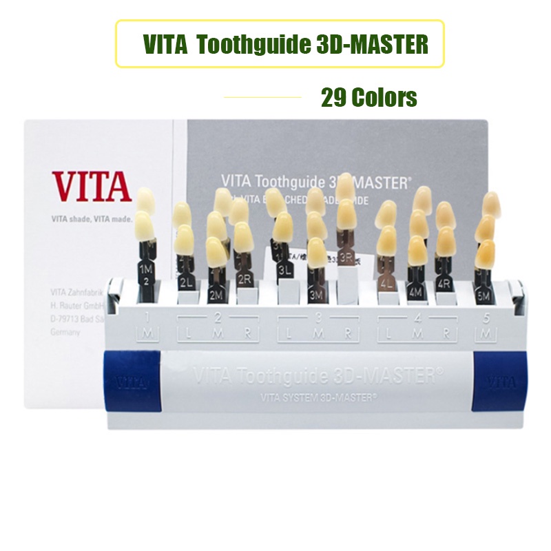 Dental Shape Guide 29 Colors Tooth Guide 3D Master VITA Teeth Color ...
