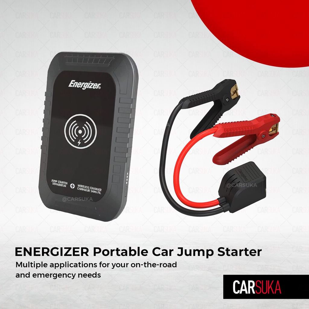 ENERGIZER 1000Amp Portable Car Jump Starter 7200mAh + Smartphone ...