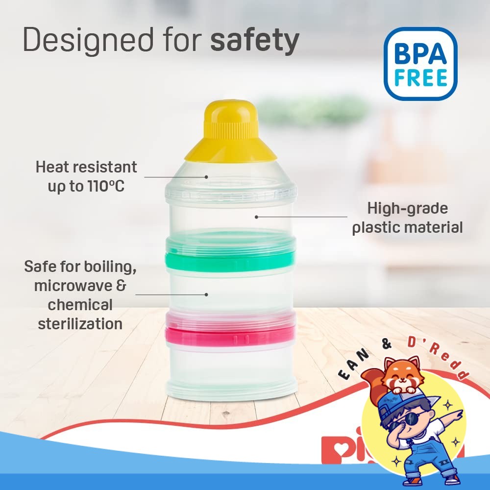 Pigeon Milk Powder Container (3 Tier) | Shopee Malaysia