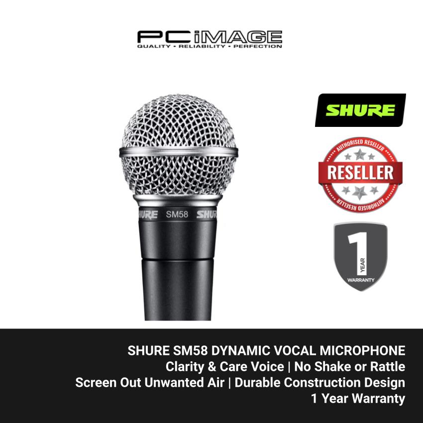 (Pm for Best Price )SHURE SM58 Dynamic Vocal Microphone | Shopee Malaysia